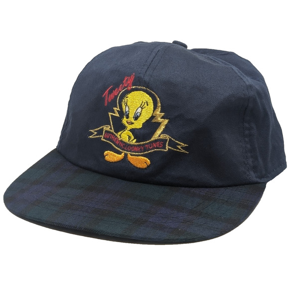 Warner Bros. | Accessories | Vtg Tweety Bird Cap Hat Warner Bros Acme ...